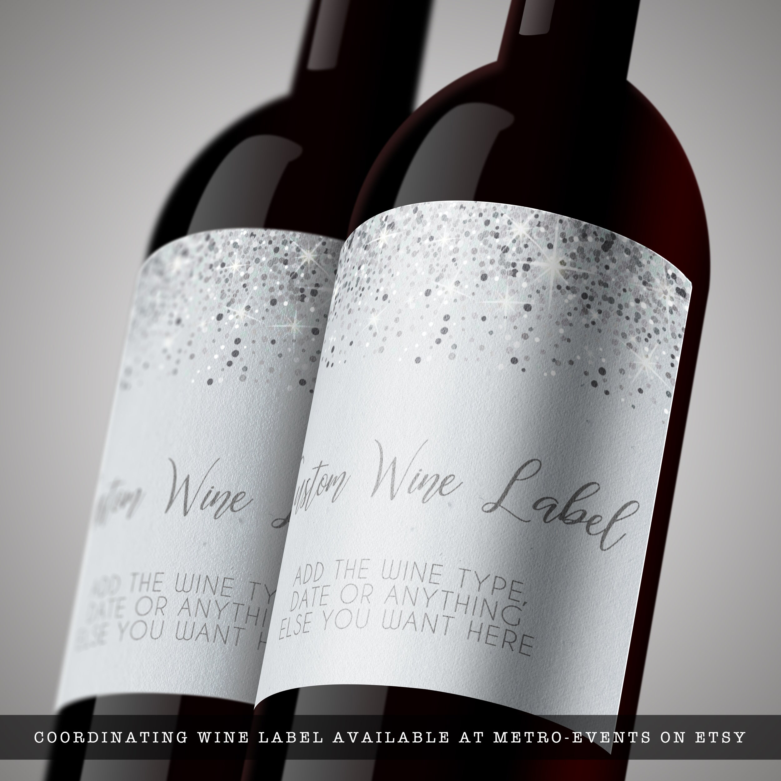 Silver Glitter Food Menu Custom Menu Silver Glitter Menu - Etsy Canada