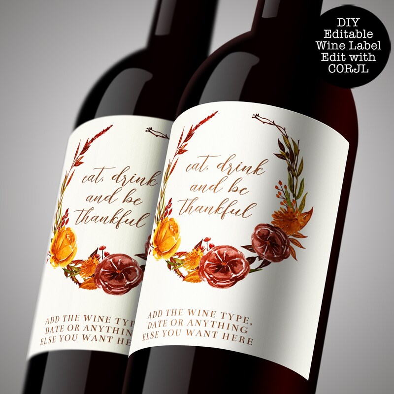 Custom Wine Labels - Etsy