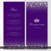 Purple and Silver Glitter Food Menu Purple Dinner Menu Food - Etsy