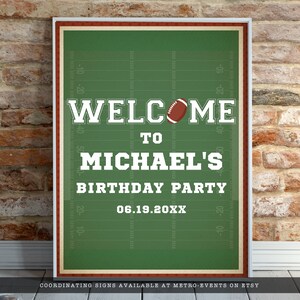 Football Food Signs, Football Food Label, Football Themed Food Signs ...