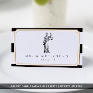 Judge Retirement Party Invitations: Lady Justice Design (instant ...