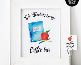 Coffee Bar Table - Etsy