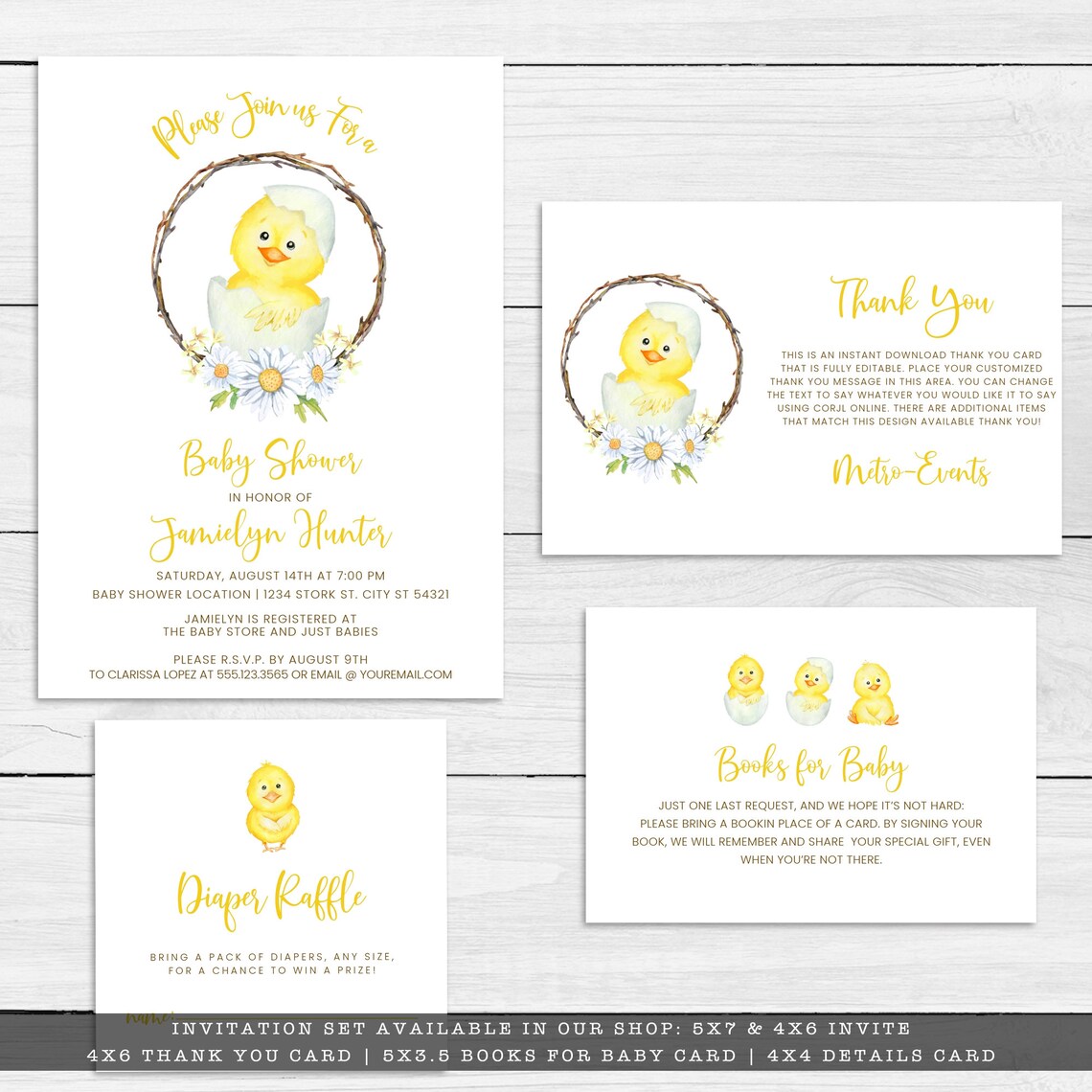 Baby Chick Favor Tag, Baby Shower Gift Tags, Printable Favor Tags ...