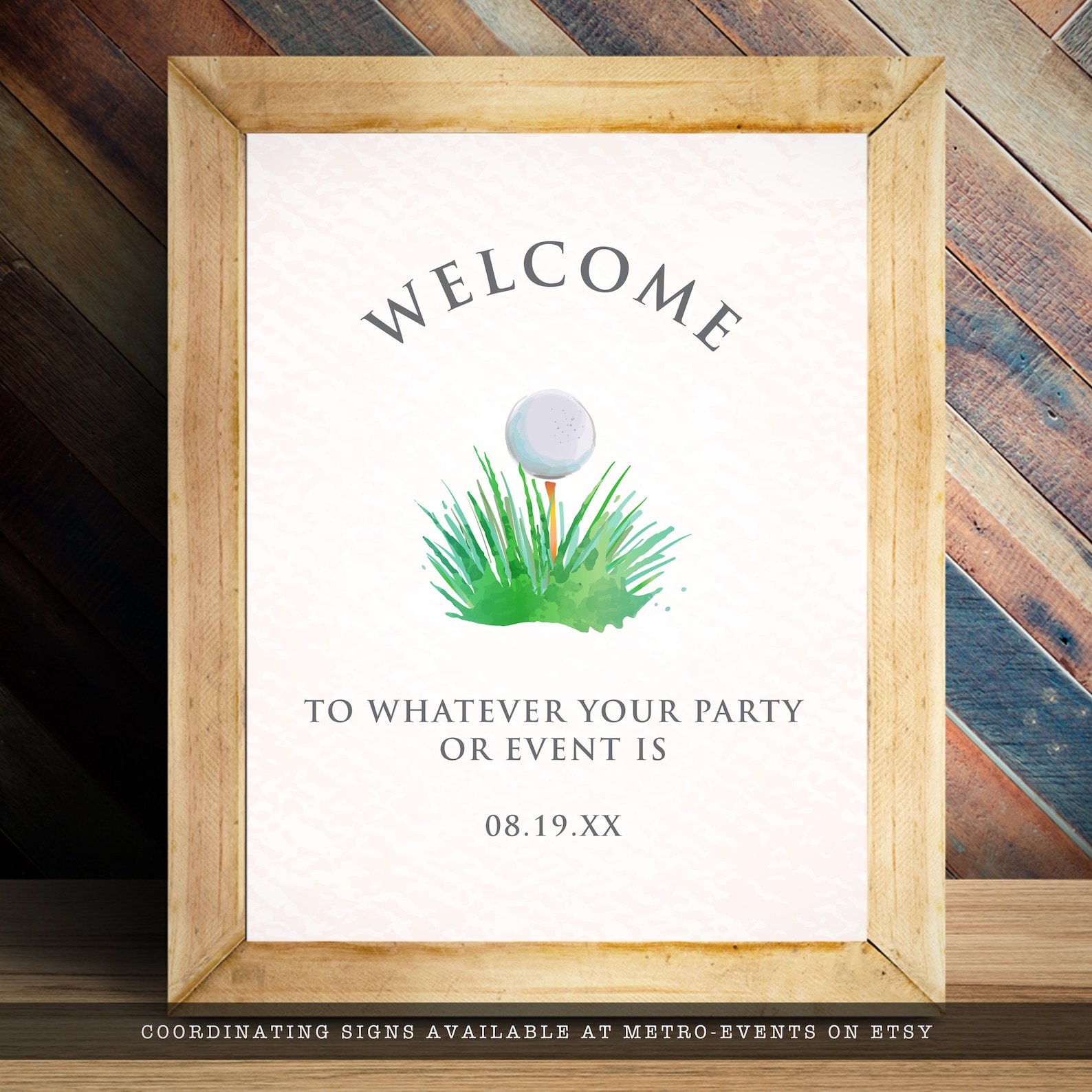 Golf Themed Food Menu Dinner Party Menu Golfing Menu Dinner - Etsy