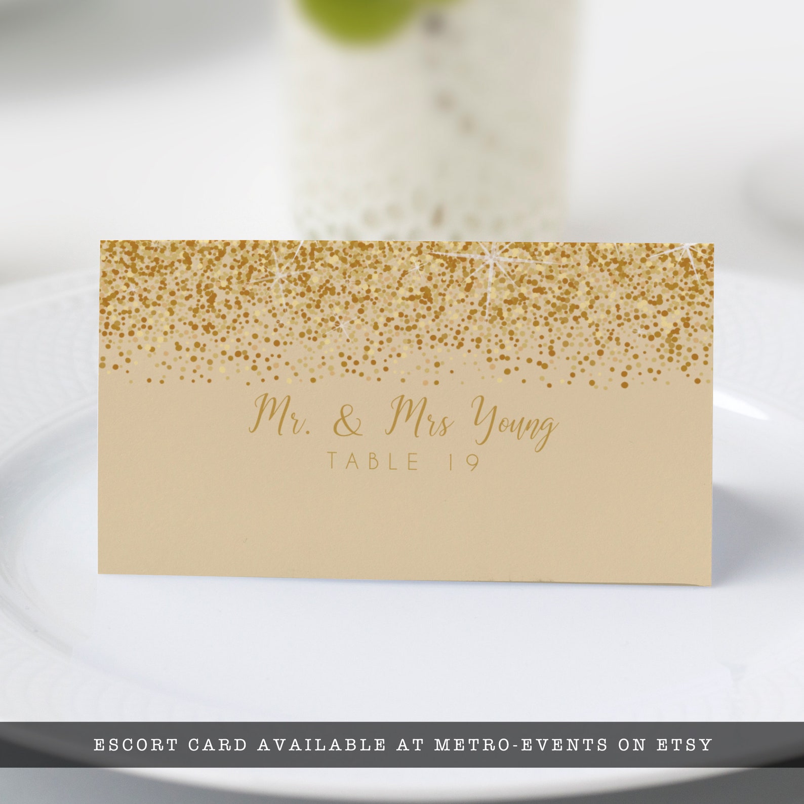 Gold Glitter Welcome Sign Glam Party Sign Gold Glitter Sign - Etsy