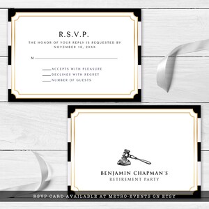 Judge Themed Favor Tags, White and Black Favor Tag, Printable Thank You ...