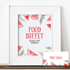 Watermelon BBQ Invitations, Editable Barbecue Invitation, Summer BBQ ...