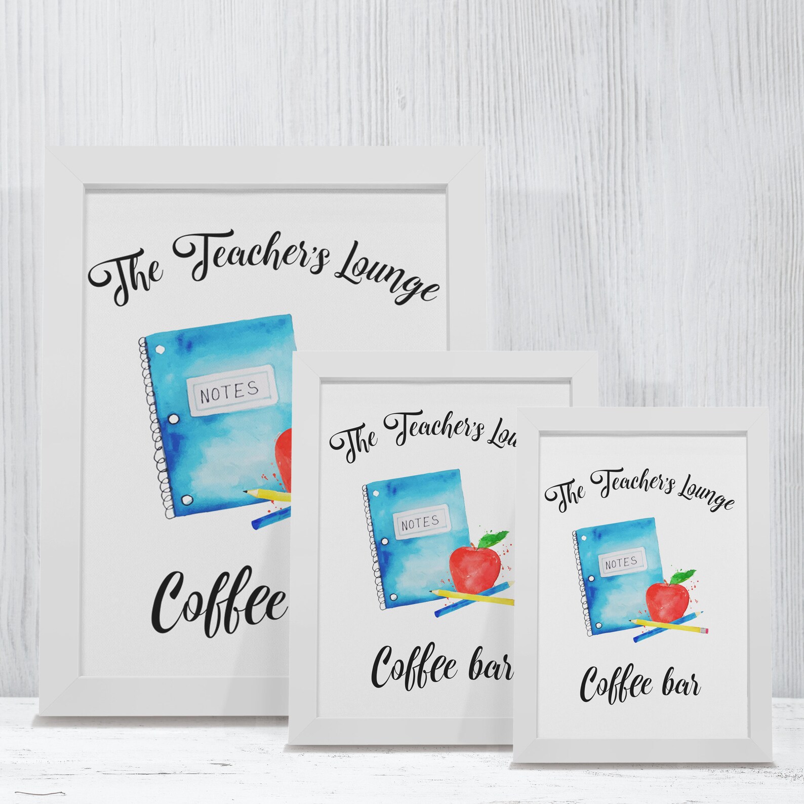 Teacher Lounge Signs Coffee Bar Sign Printable Coffee Bar - Etsy