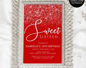 Sweet 16 Invite | Etsy