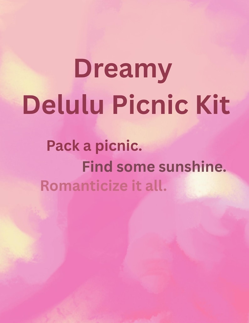 Dreamy Picnic Kit | Romantic Recipes, Potions, Prompts (PDF Download ...