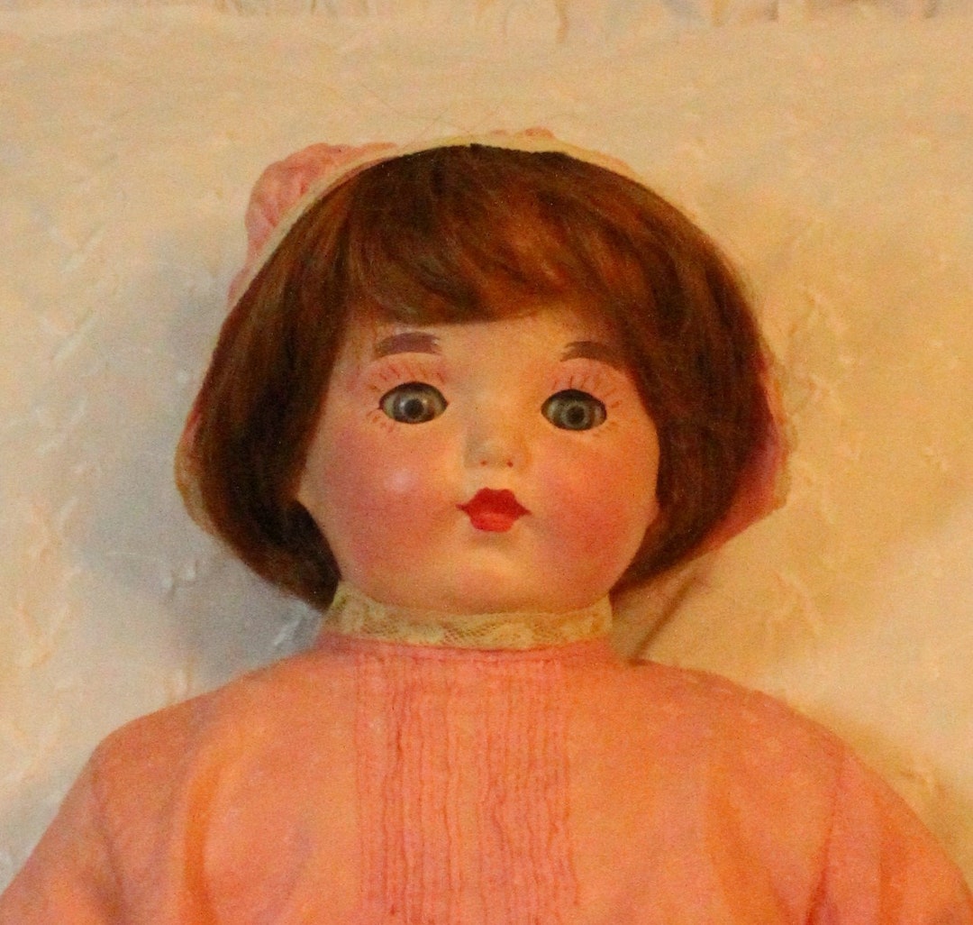 Horsman, Mama Doll, Vintage Baby Doll, Collectible Doll, Composition ...