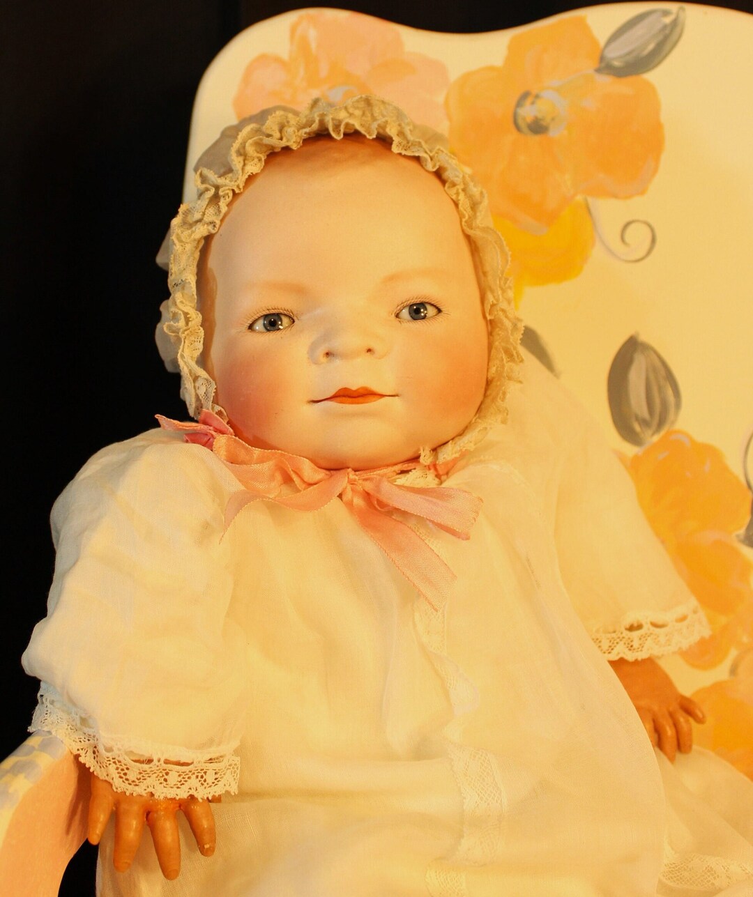 Antique Bye Lo Baby Doll by Grace Putnam, Bisque Head, 1920s ...