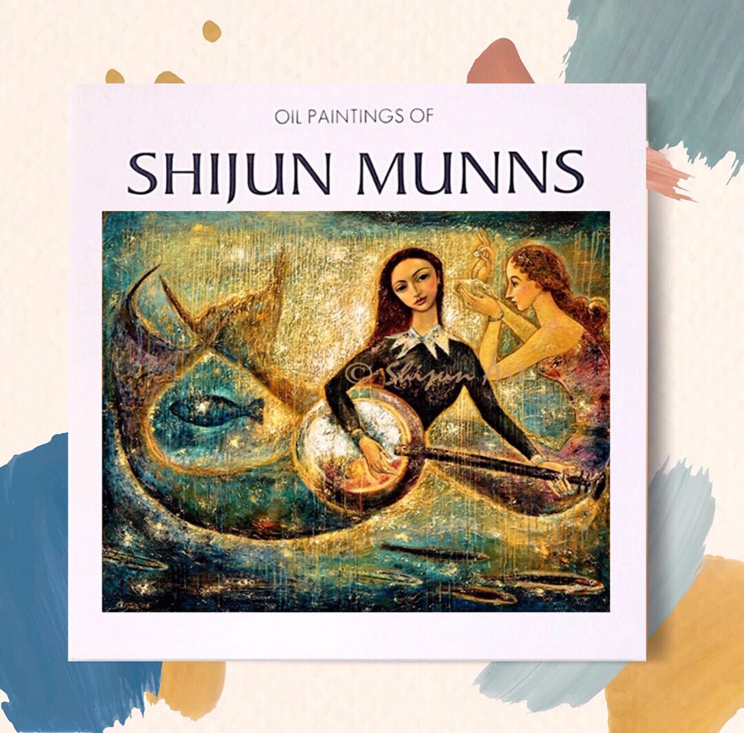 Fine Art Book Oil Painting by Shijun Munns:art and Spirit,creative Art ...