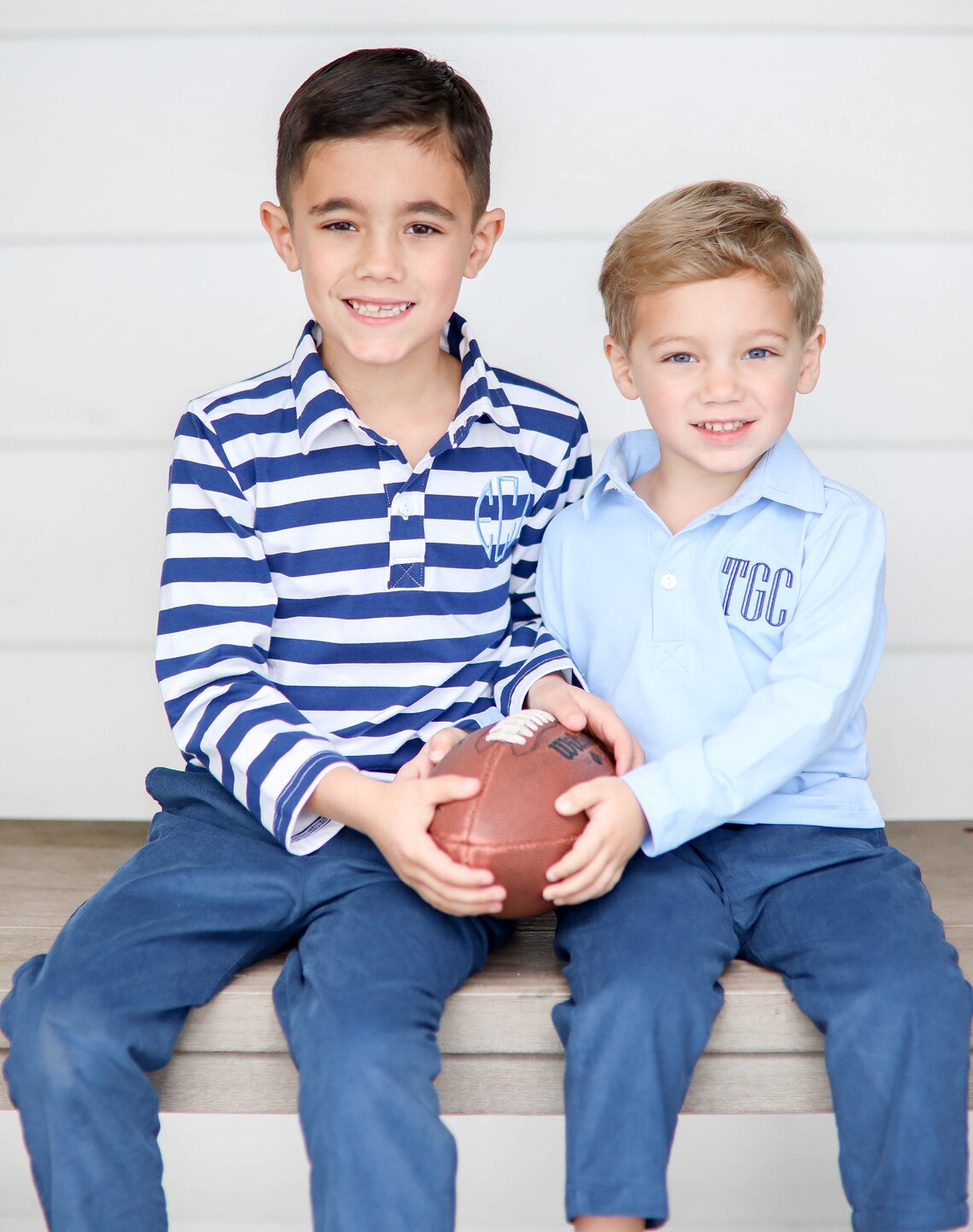 Baby Blue Long Sleeve Monogrammed Polo Shirt Boy Polo Shirt - Etsy