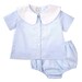 Blue Bloomer Swing Set, Boy Monogrammed Bloomer Set, Big Brother Outfit ...