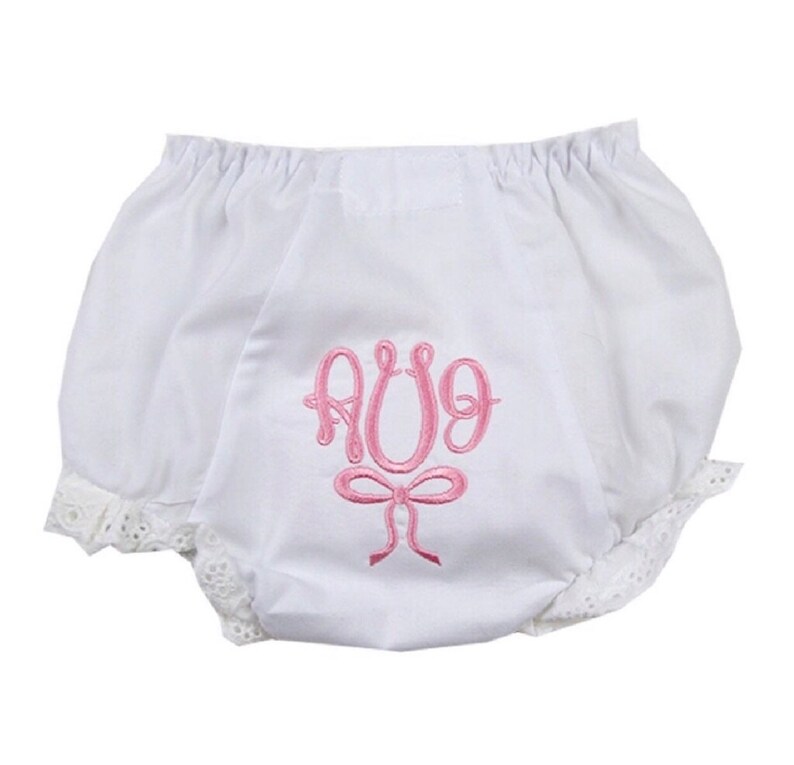 White Eyelet Bloomers Eyelet Diaper Cover Baby Girl Gift | Etsy