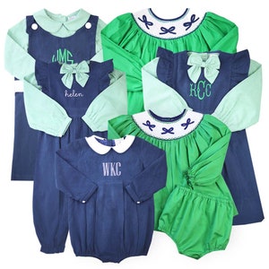 Kelly Green Long Sleeve Monogrammed Polo Shirt, Boy Polo Shirt, Boy ...