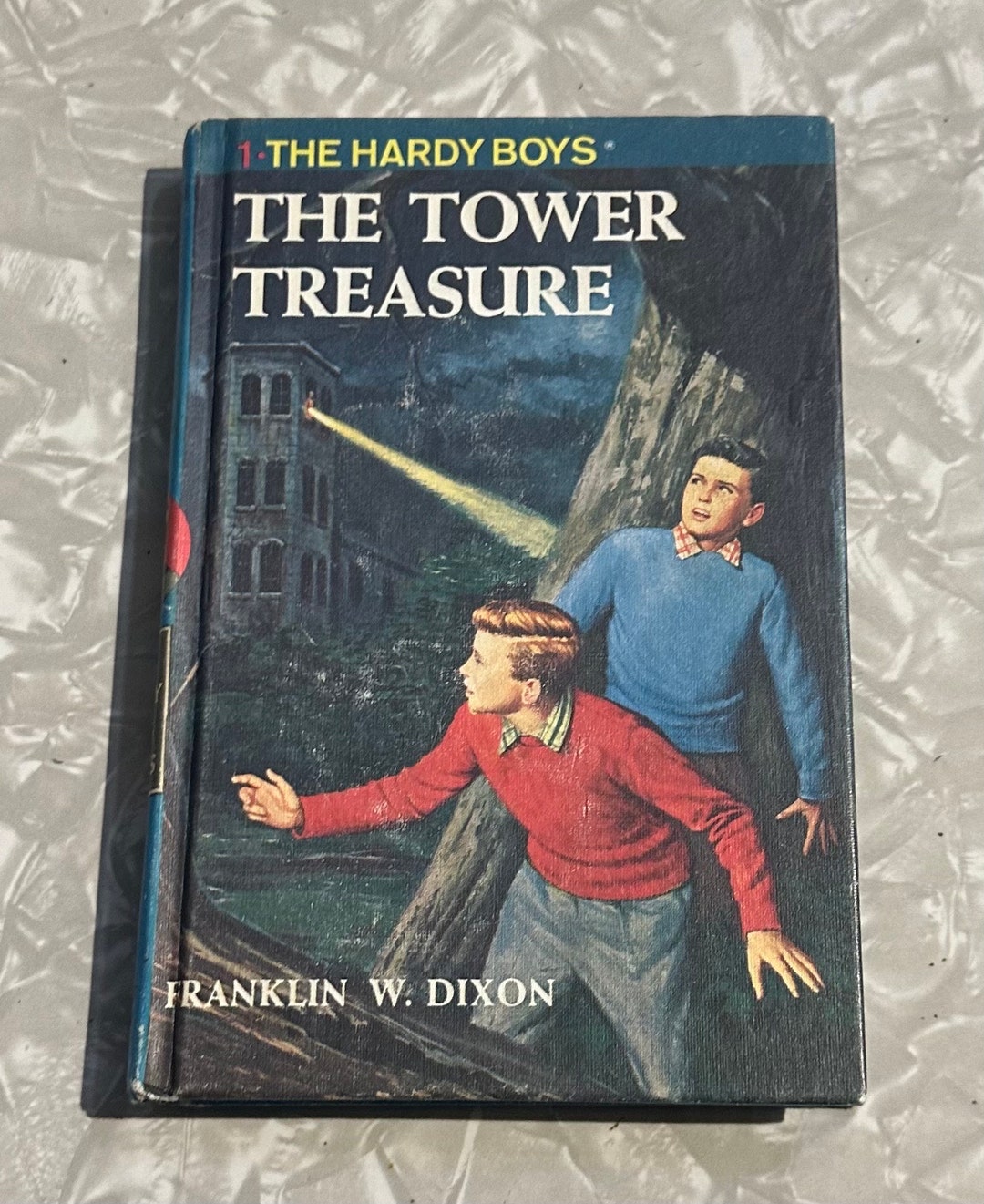 Hardy Boys 1 Tower Treasure Revised Text Matte Blue Spine PC - Etsy