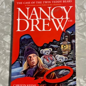 Nancy Drew #116 Case of the Twin Teddy Bears Aladdin PB - Etsy