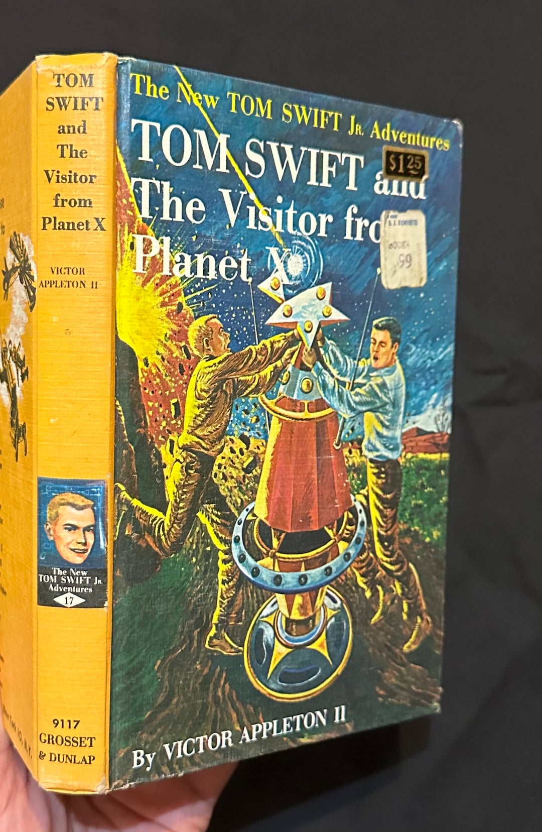 Tom Swift Jr 17 Visitor From Planet X Victor Appleton Yellow - Etsy