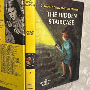 Nancy Drew #2 Hidden Staircase Matte Yellow Revised Text PC Carolyn ...