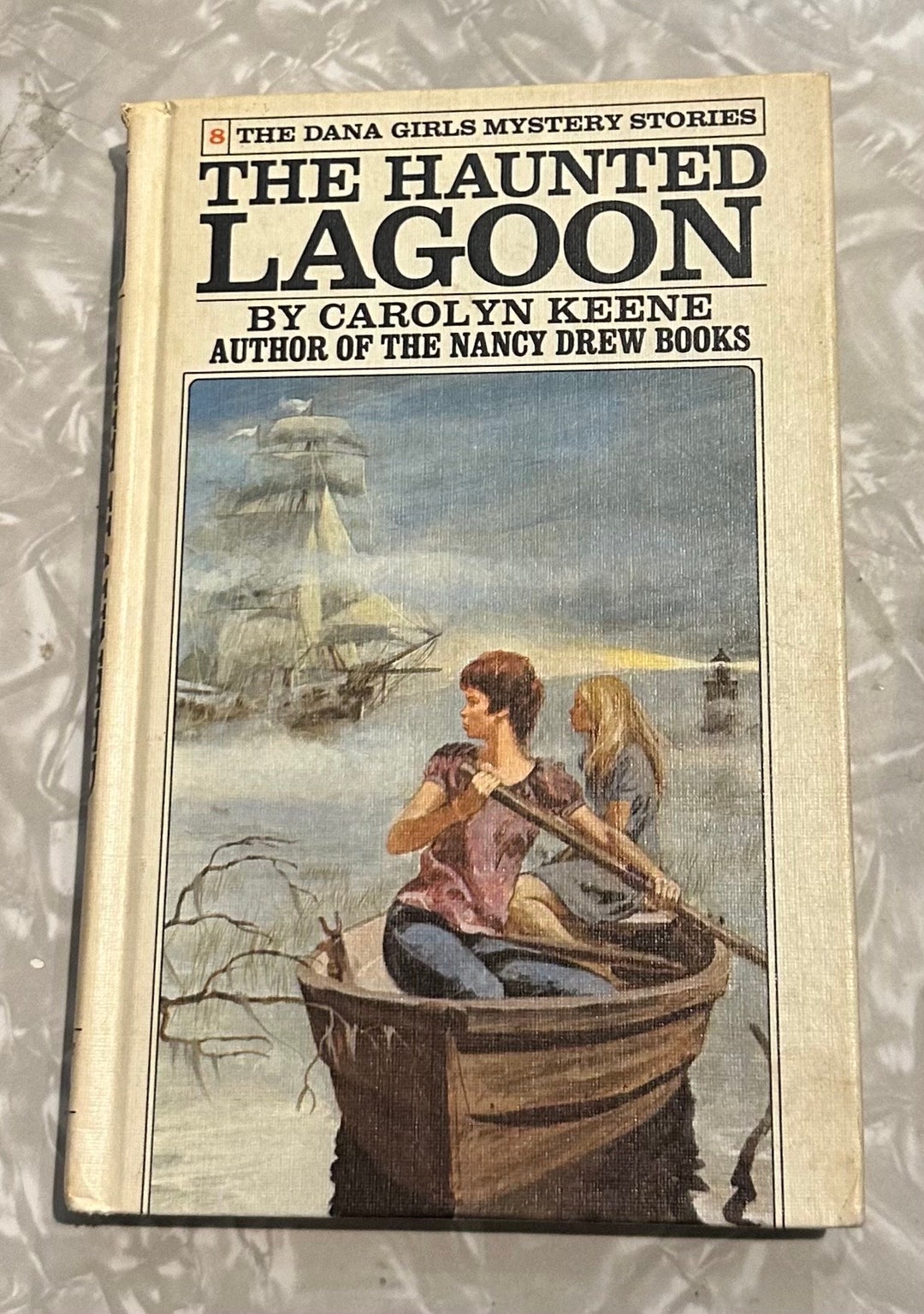 Dana Girls #8 Haunted Lagoon White Spine PC BOR Carolyn Keene 1970s - Etsy
