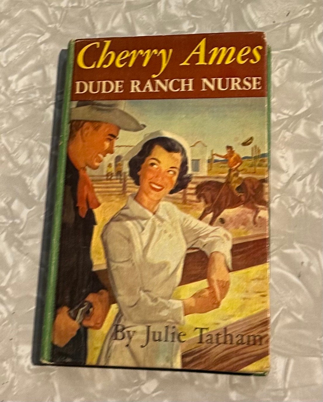 Cherry Ames #14 Dude Ranch Nurse Green Spine PC Julie Tatham - Etsy