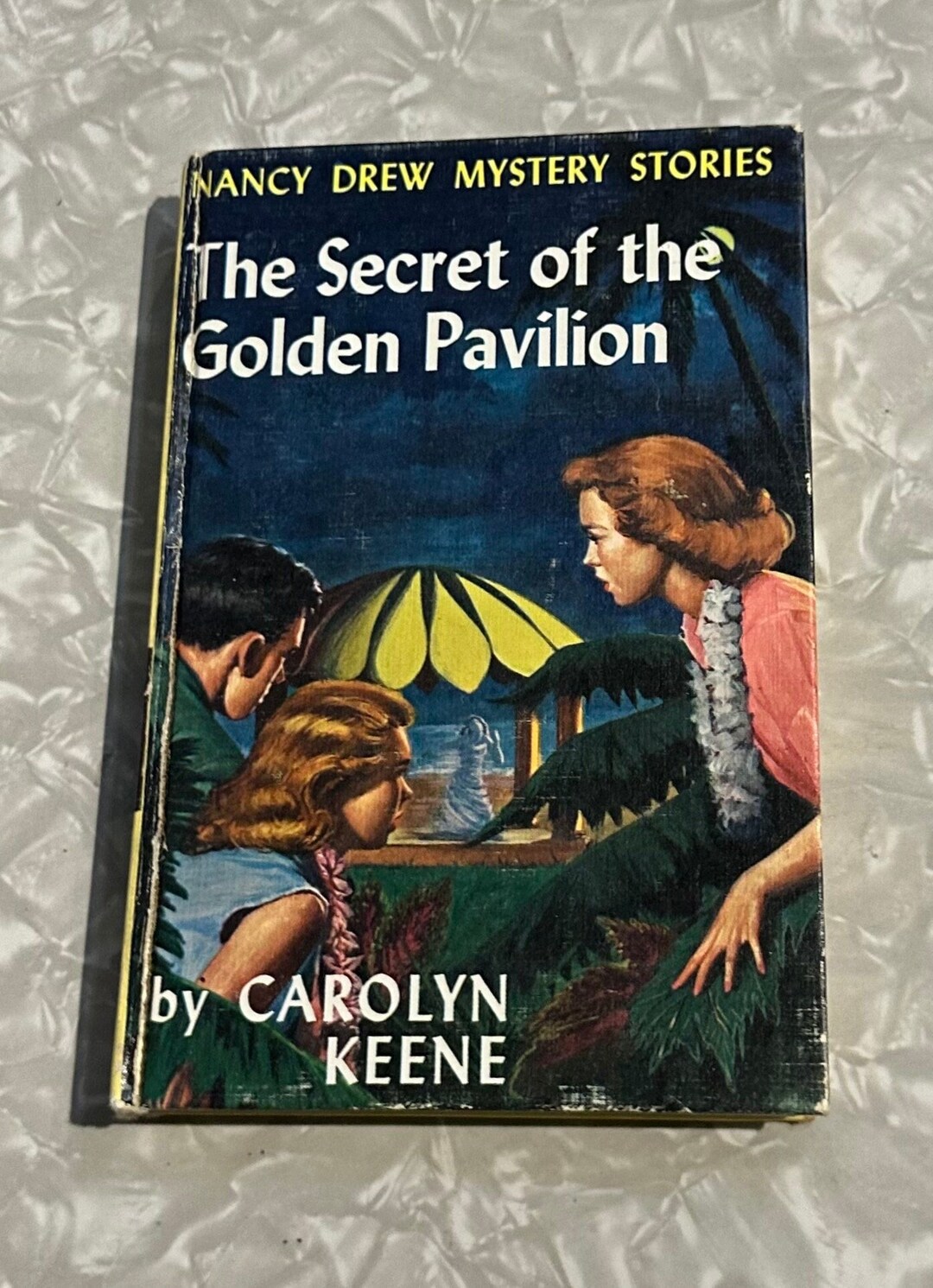 Nancy Drew 36 Secret of the Golden Pavilion Carolyn Keene Matte Yellow ...