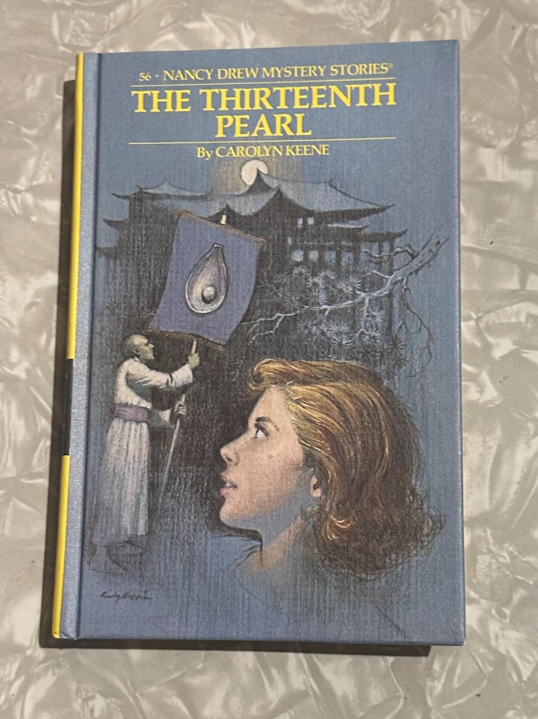 Nancy Drew 56 Thirteenth Pearl Yellow Matte PC Carolyn Keene Rudy Nappi ...