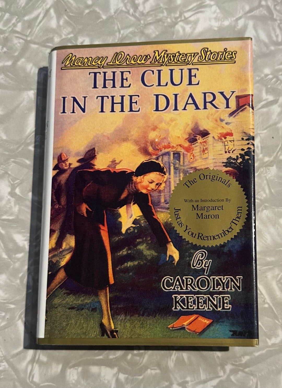 Nancy Drew #7 Clue in the Diary Applewood Books DJ Facsimile Edition Carolyn Keene - Etsy