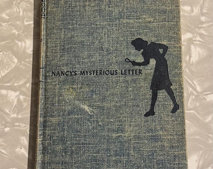 Nancy Drew #8 Nancy's Mysterious Letter Carolyn Keene Yellow Spine ...