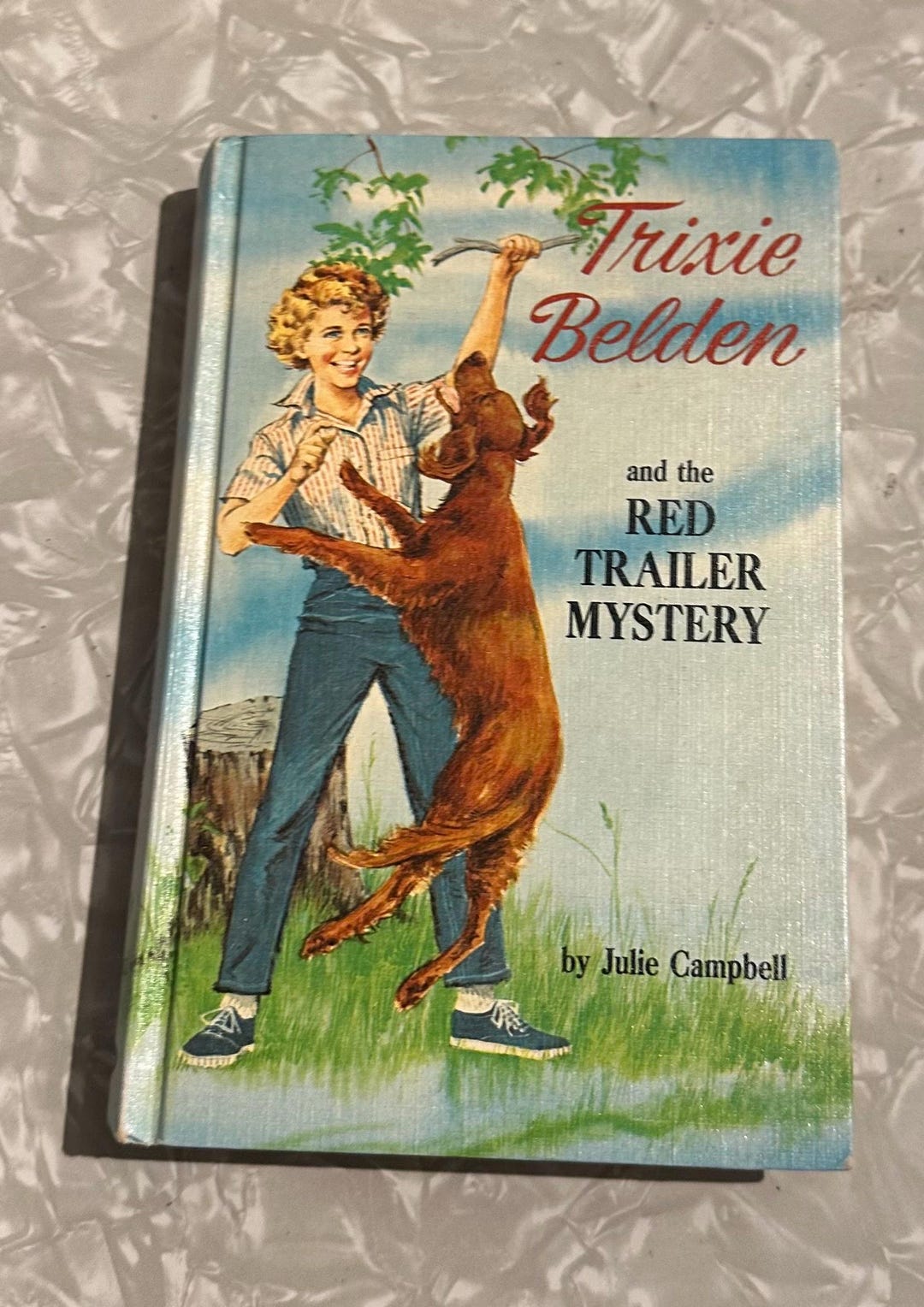 Trixie Belden #2 Red Trailer Mystery Tall Whitman Deluxe Edition Julie ...
