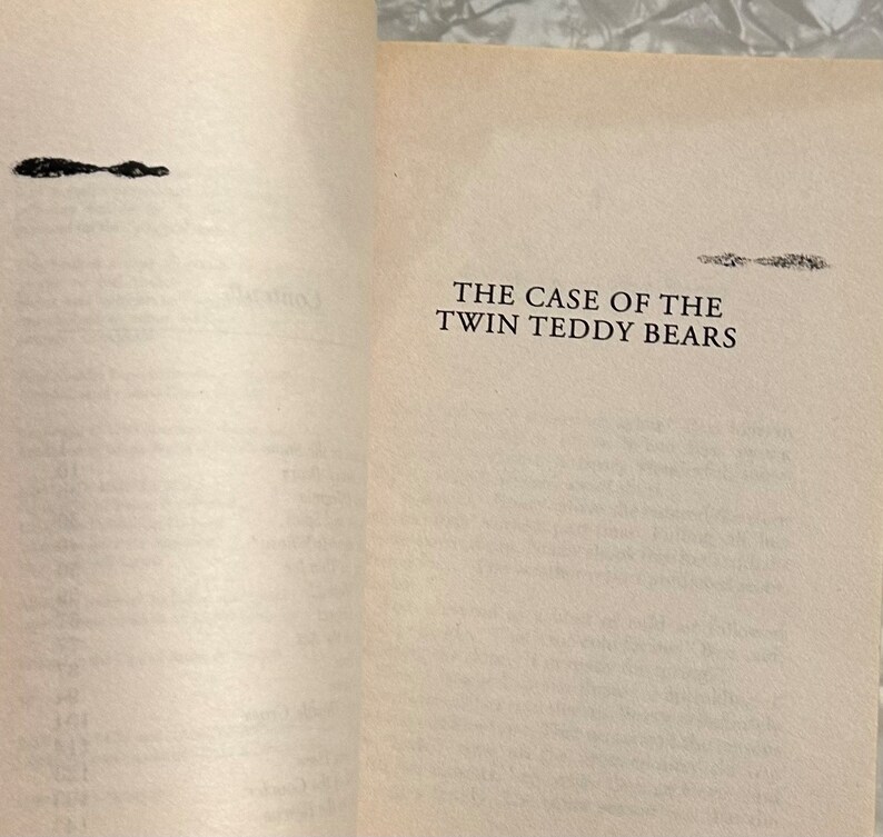 Nancy Drew #116 Case of the Twin Teddy Bears Aladdin PB - Etsy