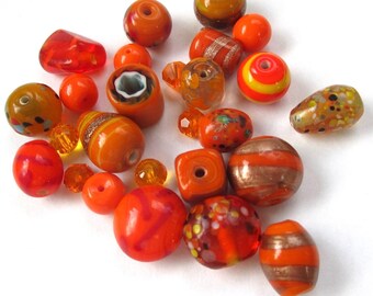 Fall autumn beads | Etsy