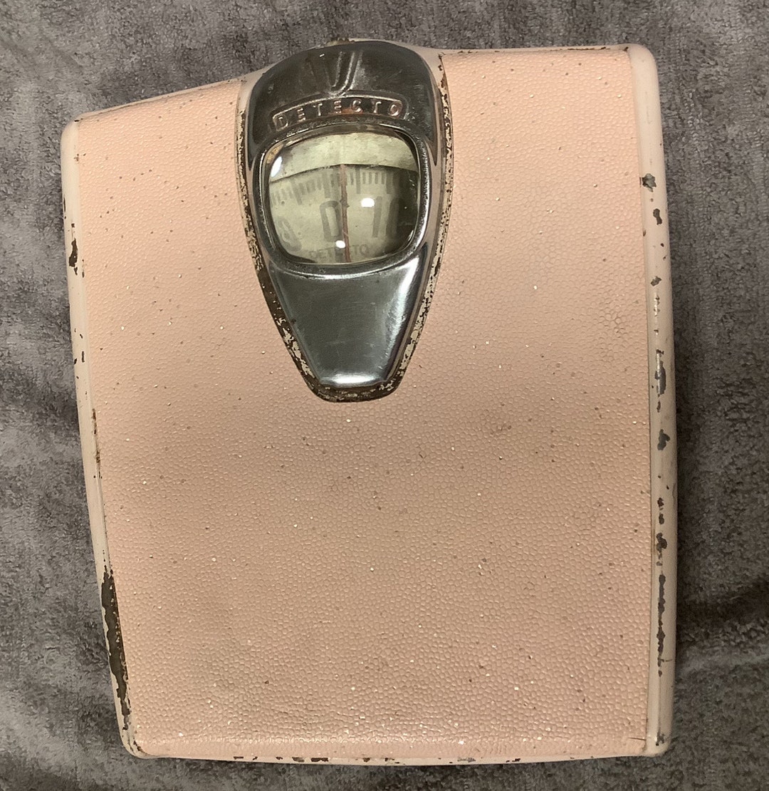 Vintage Pink Detecto Weight Scale Retro Mid-century - Etsy