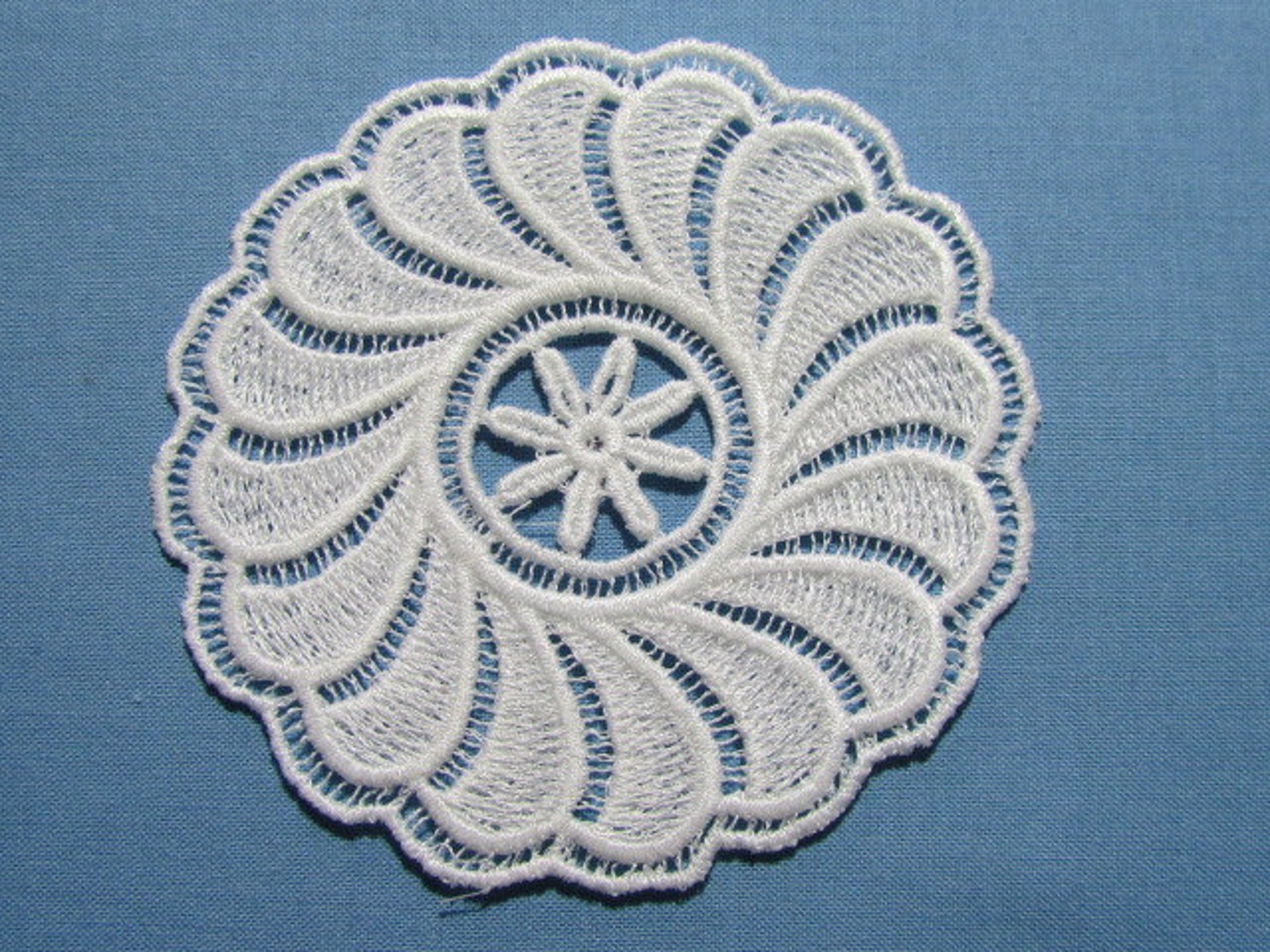 Free Standing Lace Doily Coaster | Etsy