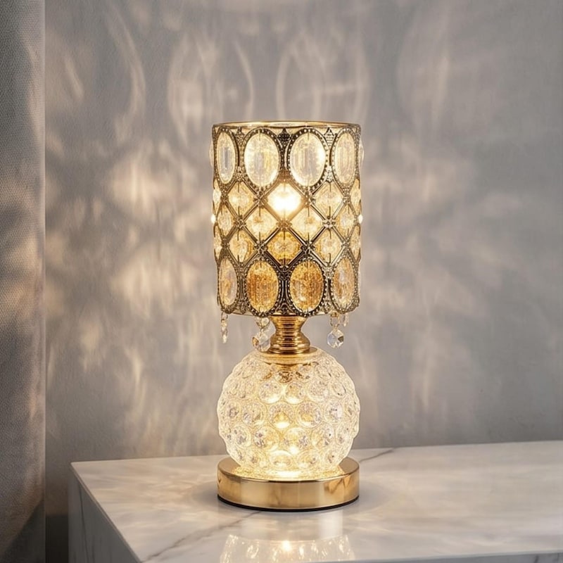 Luxury Bedside Table Lamp - Etsy