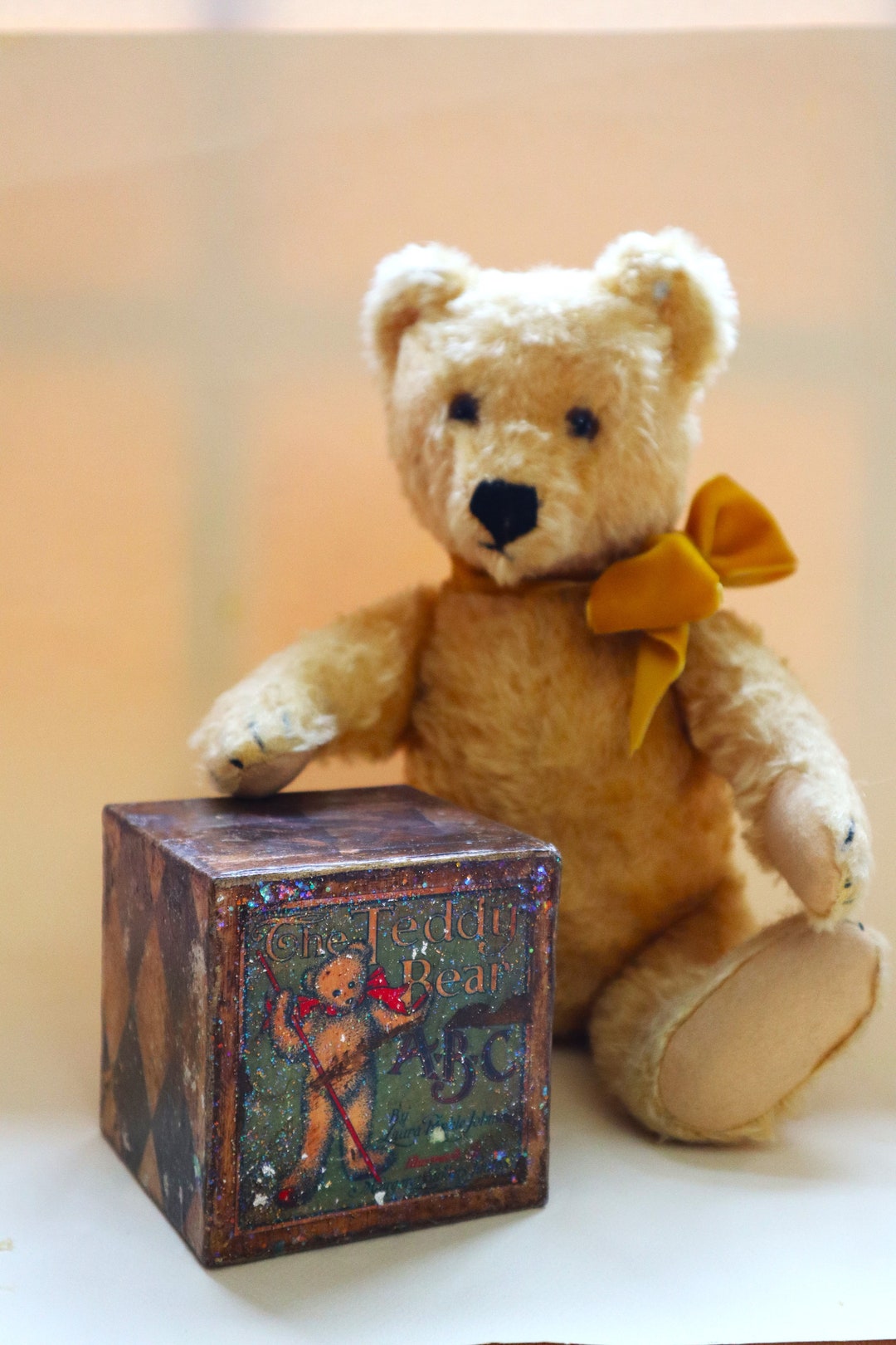 SALE Priced Early Steiff Original Teddy Bear US Zone Tag , W/ Ids, 1950 ...