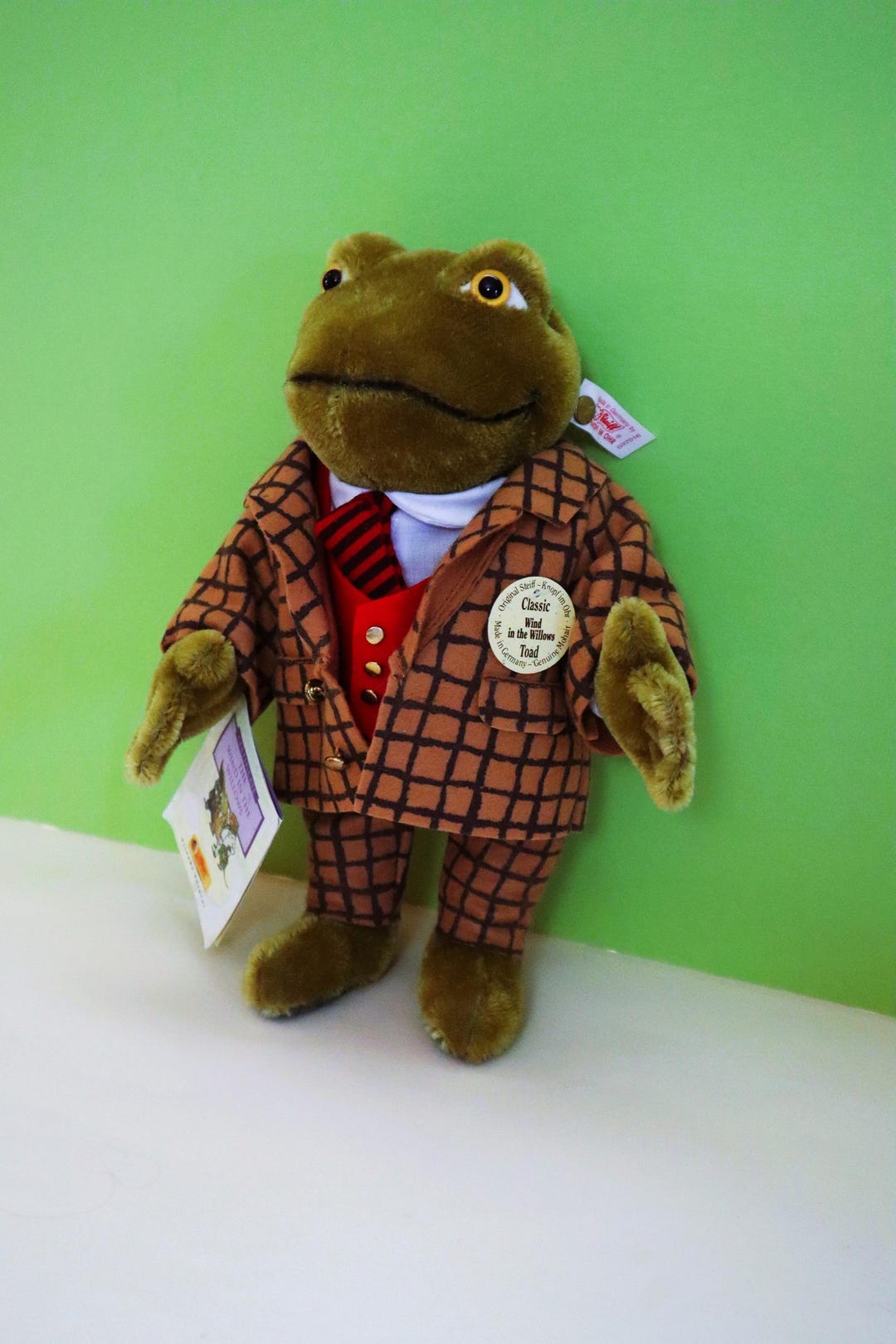 Steiff Toad, Wind in the Willows, 1998 Limited Edition, With Box - Etsy ...