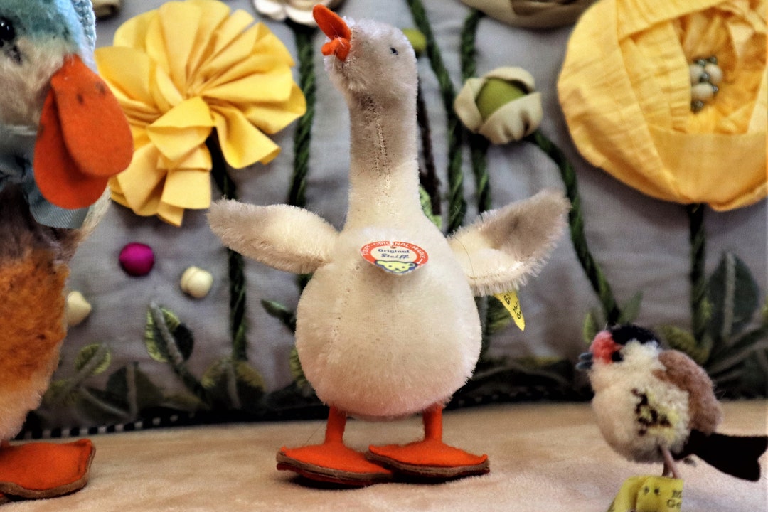 SALE Priced - Steiff Goose Duck ALL Ids 1959-64 Art and Collectibles ...