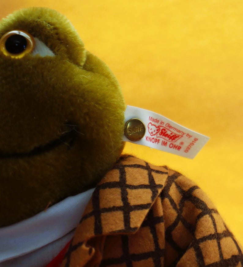 Steiff Toad, Wind in the Willows, 1998 Limited Edition, With Box - Etsy ...