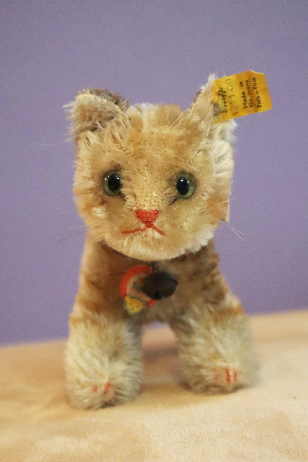 Rare Steiff Vintage Tapsy Cat All Ids 1959-1966 11cm, Art and ...