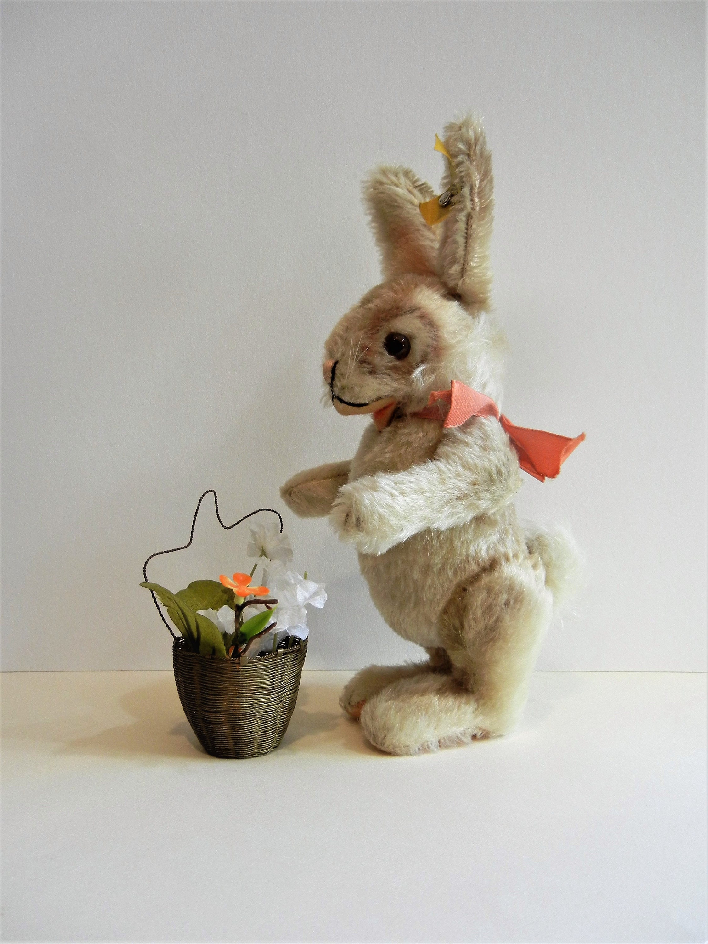 Rare Steiff Rabbit Niki Rsbutton & Flag 532200 EXC Easter - Etsy Canada