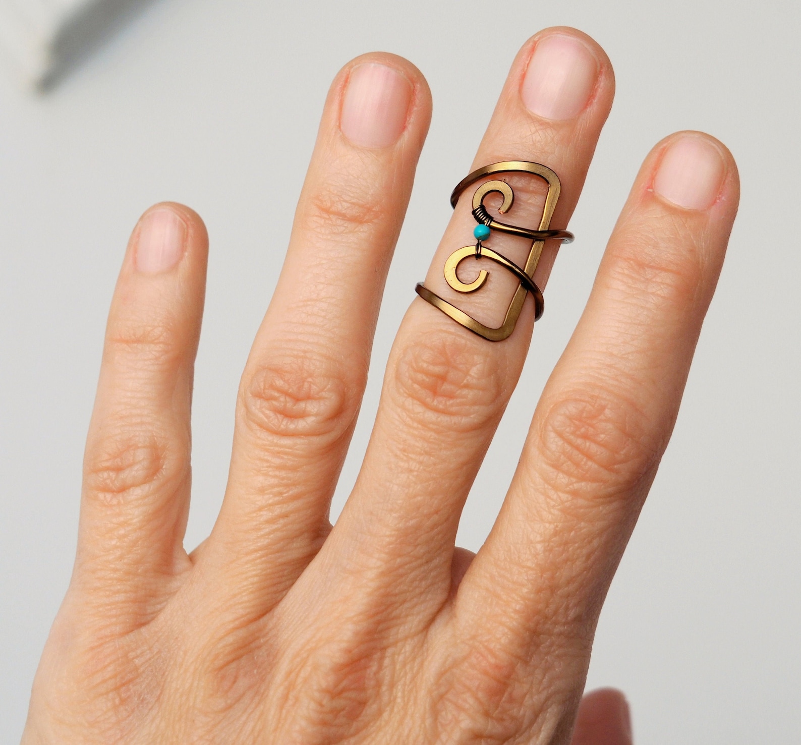 Finger Splint Ring Arthritis Ring | Etsy