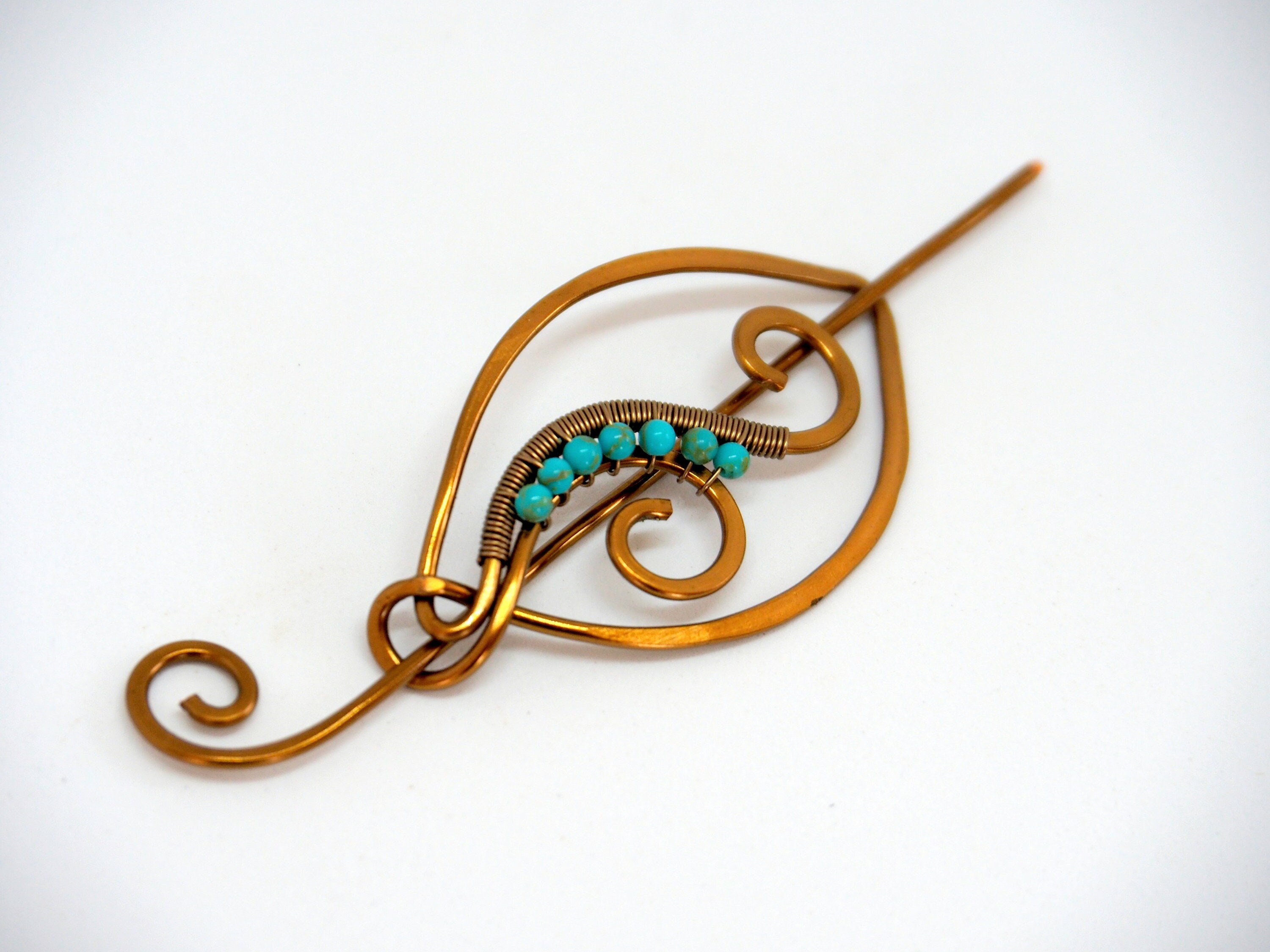 Jewelry Making & Beading Brooch pin Leaf shaped cardigan clip Sweater ...