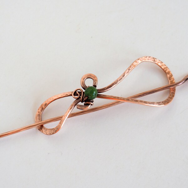 Copper Hair Pin - Etsy