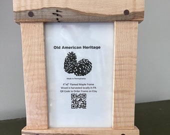 4x6 Handmade Craftsman Arts and Crafts Mission Picture Frames Cherry - Etsy