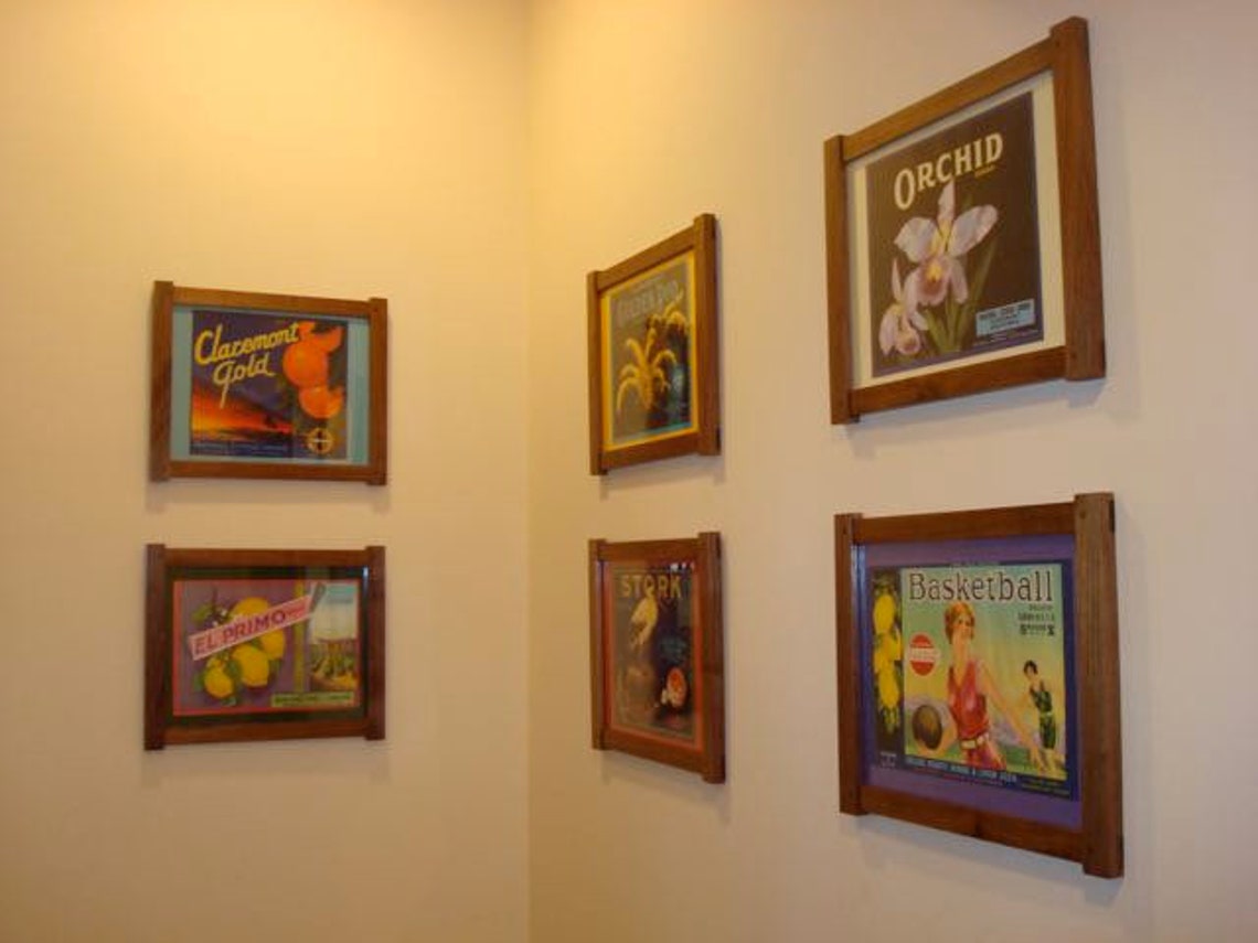 Craftsman Arts and Crafts Mission Picture Frames Multiple Size - Etsy