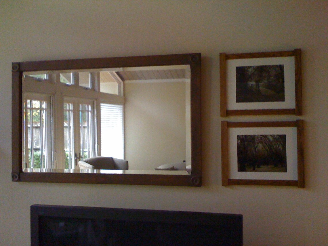 Craftsman Arts and Crafts Mission Picture Frames Multiple Size - Etsy
