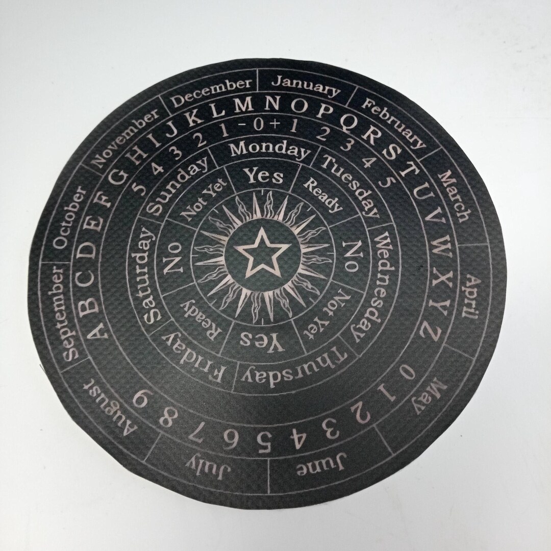 Pendulum Mat Scrying Dowsing Divination Board Magics Meditation ...